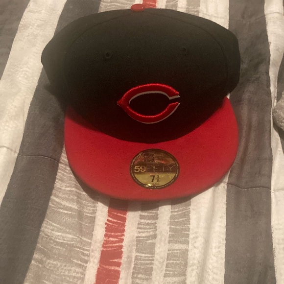 Accessories | Cincinnati Red Fitted Cap | Poshmark